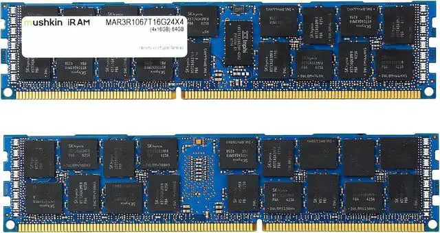 Mushkin Enhanced iRam 64GB (4 x 16GB) 240-Pin DDR3 SDRAM DDR3 1066 (PC3 ...