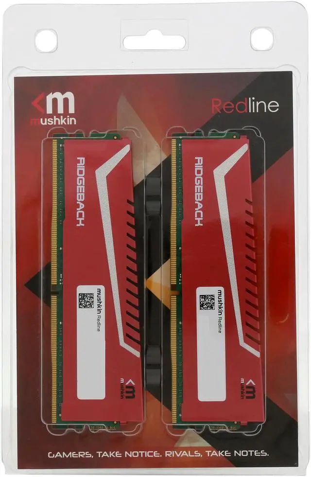 Mushkin Enhanced Redline 32GB (2 x 16GB) DDR4 3466 (PC4 27700) Desktop ...