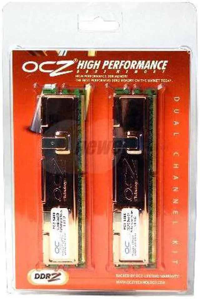 OCZ Performance Series 1GB (2 x 512MB) DDR2 667 (PC2 5400) Dual Channel ...