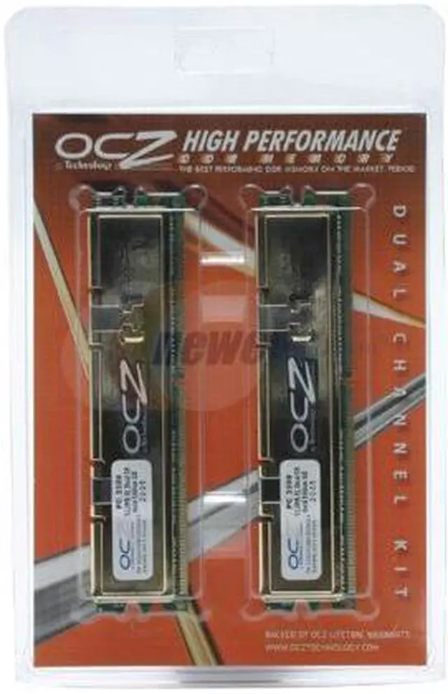 OCZ Gold Gamer eXtreme Edition 1GB (2 x 512MB) DDR 433 (PC 3500) Dual ...