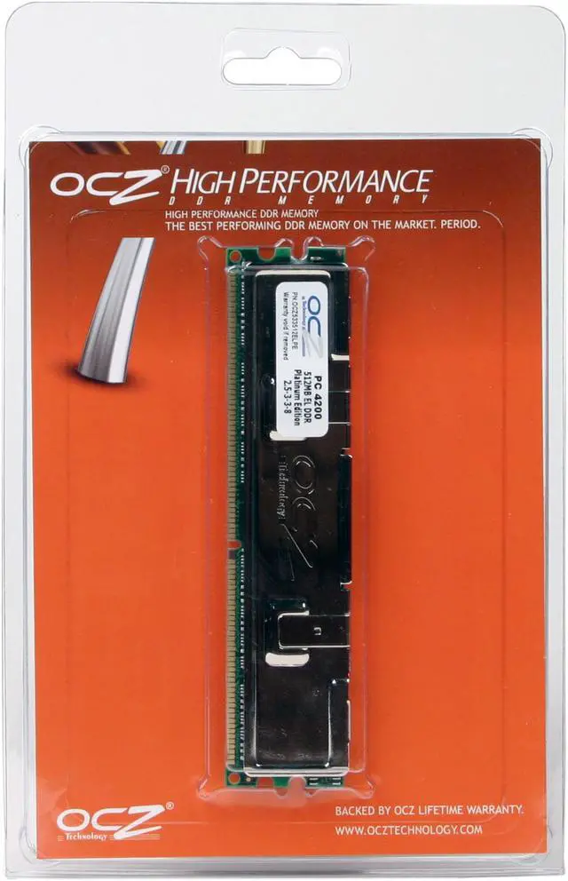 Open Box: OCZ 512MB DDR 533 (PC 4200) System Memory Model OCZ533512ELPE ...
