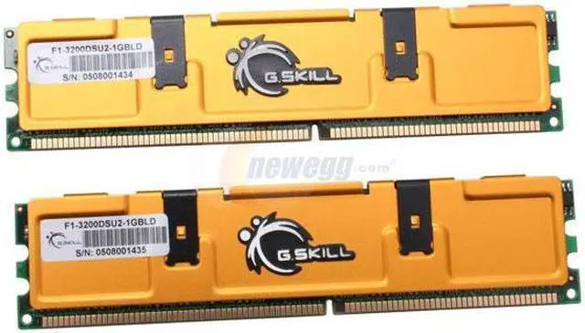 G.SKILL 1GB (2 x 512MB) DDR 550 (PC 4400) Dual Channel Kit System ...