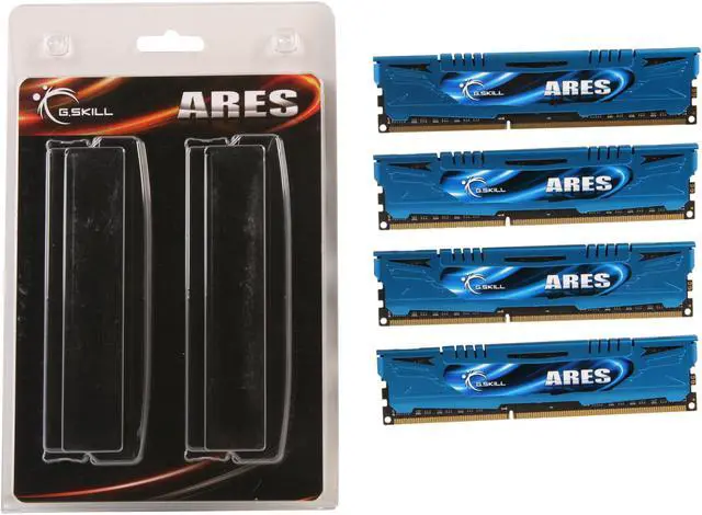 G.SKILL Ares Series 16GB (4 x 4GB) DDR3 1600 (PC3 12800) Desktop Memory ...