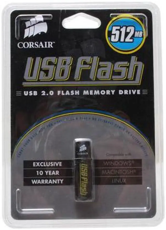 CORSAIR 512MB Flash Drive (USB2.0 Portable) - Newegg.com