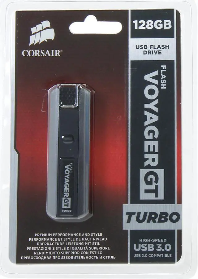 CORSAIR Voyager GT 128GB Flash Drive - Newegg.com