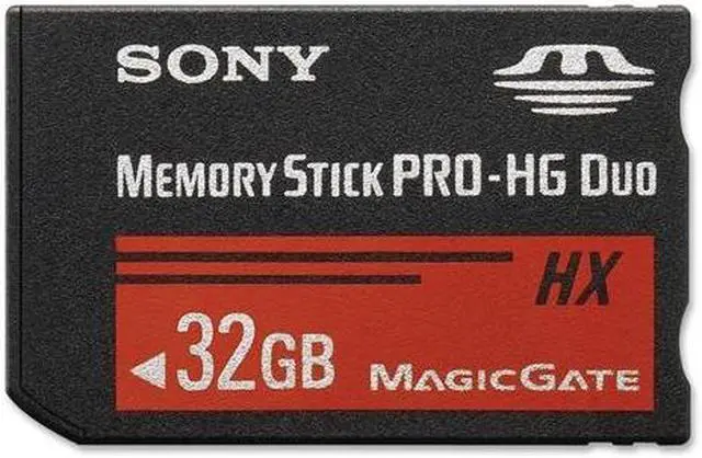 Sony MSHX32B/M 32 GB Memory Stick PRO-HG Duo - 1 Card - Newegg.com