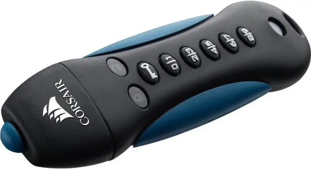 Corsair 16GB Padlock 3 USB 3.0 Flash Drive with Keypad (CMFPLA3-16GB ...