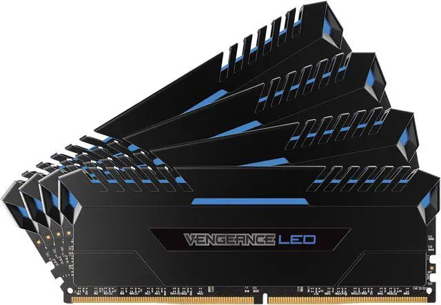 Open Box: CORSAIR Vengeance LED 64GB (4 x 16GB) DDR4 3000 (PC4 24000 ...