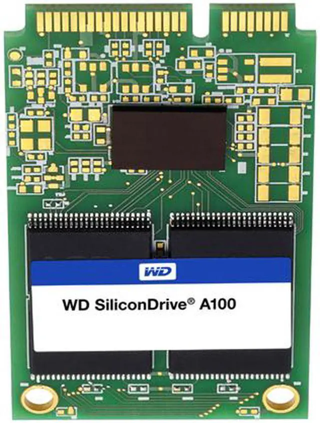 Western Digital SiliconDrive A100 SSD-M0032SC-7100 mSATA SATA II SLC ...