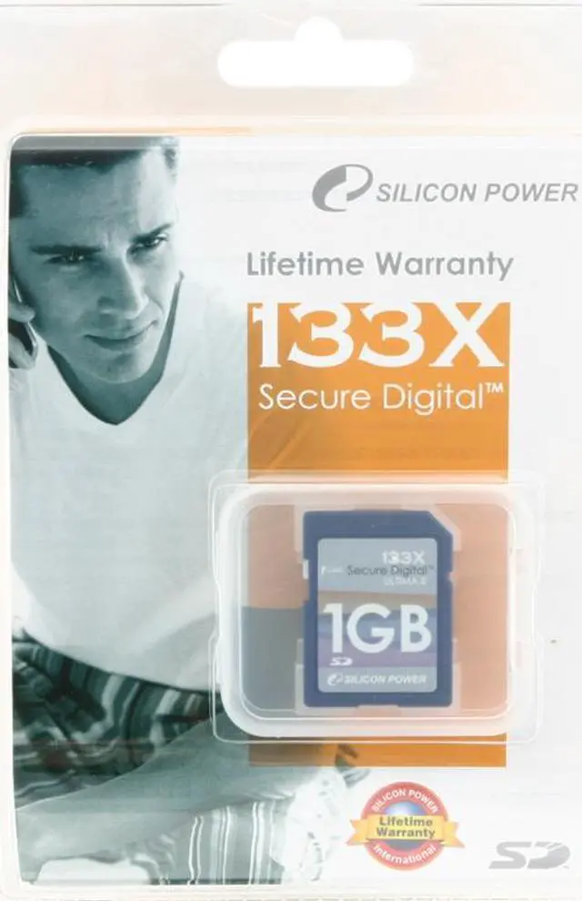 Silicon Power 1GB Secure Digital (SD) Flash Media Model ...