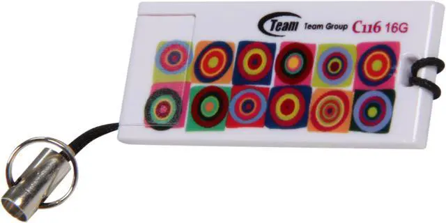 Team C116 16GB USB 2.0 Flash Drive (White) - Newegg.com