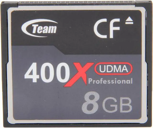 Team 8GB Compact Flash (CF) Flash Card Model TG008G2NCFDX - Newegg.com