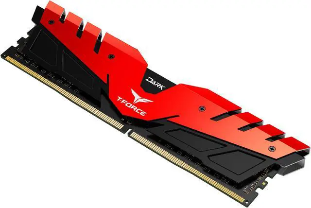 Team T-Force DARK 4GB DDR4 2400 (PC4 19200) Desktop Memory Model ...