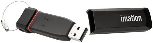 Imation Defender F100 1GB USB 2.0 Flash Drive Hardware-based encryption ...