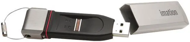 Imation Defender F200 Biometric 4GB Fingerprint Identification USB 2.0 ...