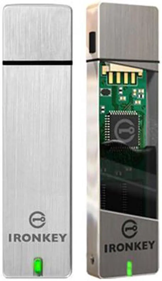 IronKey Personal 1GB USB 2.0 Flash Drive - FIPS Hardware-based ...