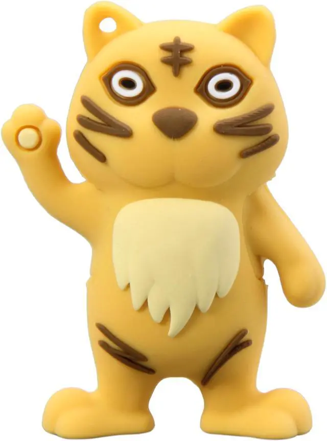Bone Collection Tiger drive 4GB USB 2.0 Flash Drive (Yellow) - Newegg.com