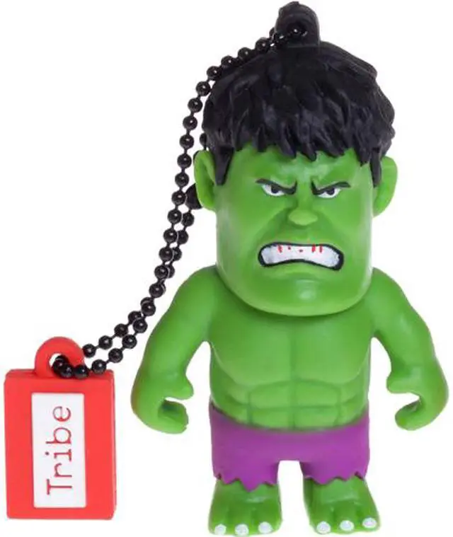Tribe USB Flash Drive 16GB - Marvel Hulk Collectible Figure - Newegg.com