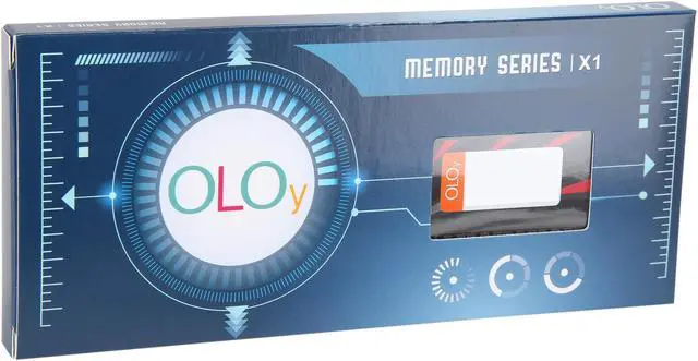 OLOy 8GB DDR4 2666 (PC4 21300) Desktop Memory Model MD4U082619BBSA ...