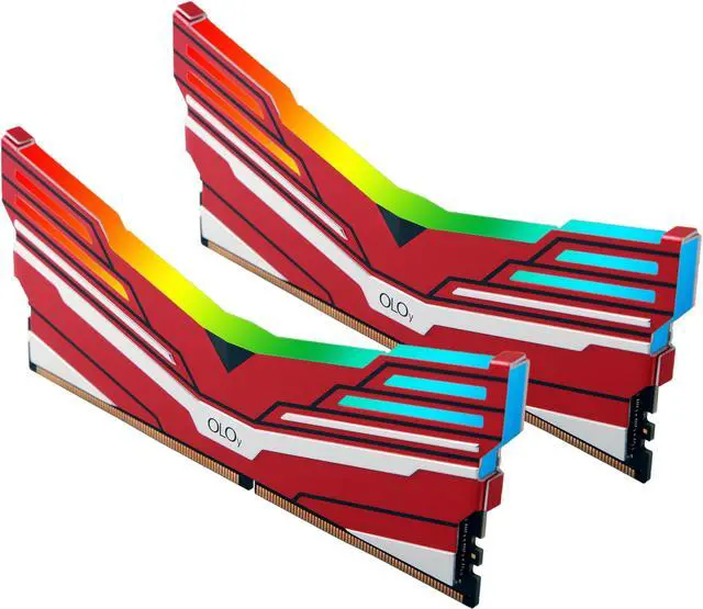 OLOy WarHawk RGB 64GB (4 x 16GB) DDR4 3200 (PC4 25600) Desktop Memory ...