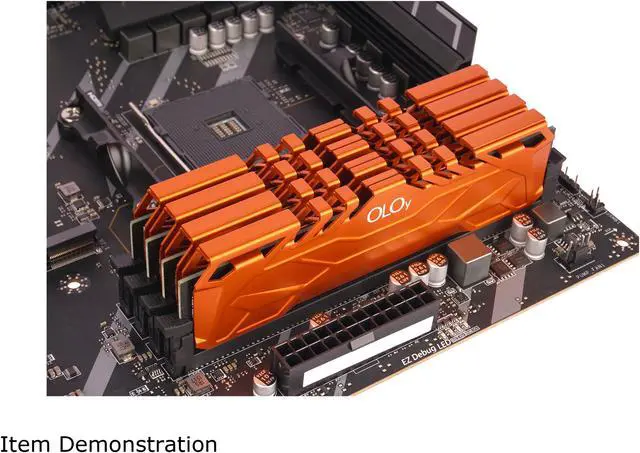 OLOy 32GB (2 x 16GB) DDR4 3000 (PC4 24000) Desktop Memory Model ...