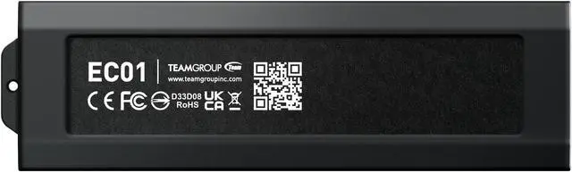 Team Group EC01 M.2 NVMe PCIe SSD Enclosure Kit USB3.2 Gen 2 Type-C ...