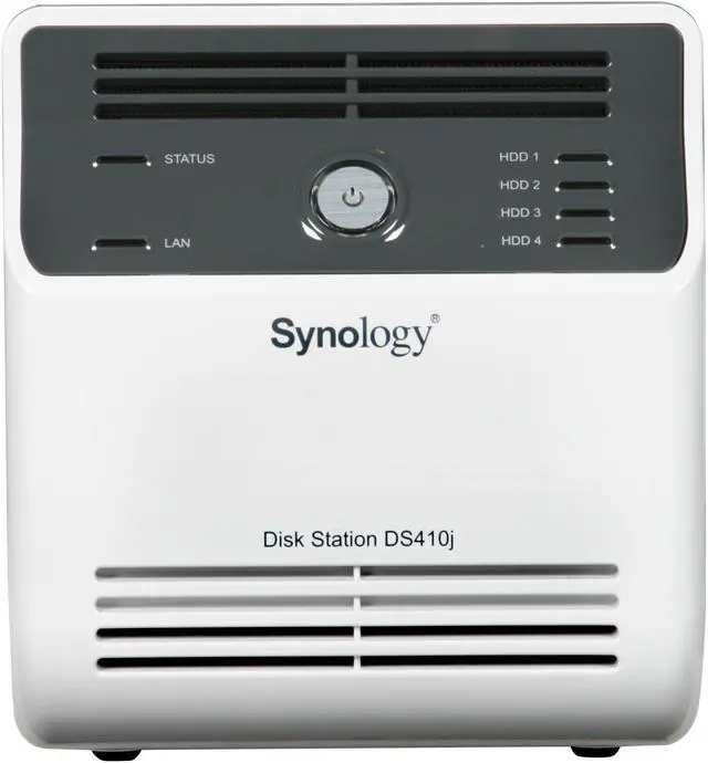 Synology Disk Station DS410j 2100 2 x 1TB Budget-friendly 4-bay NAS ...