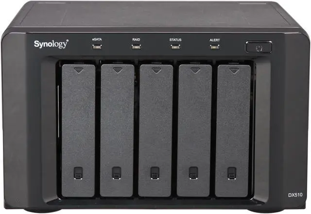 Synology DX510 Expansion Unit for Increasing Capacity of the Synology ...