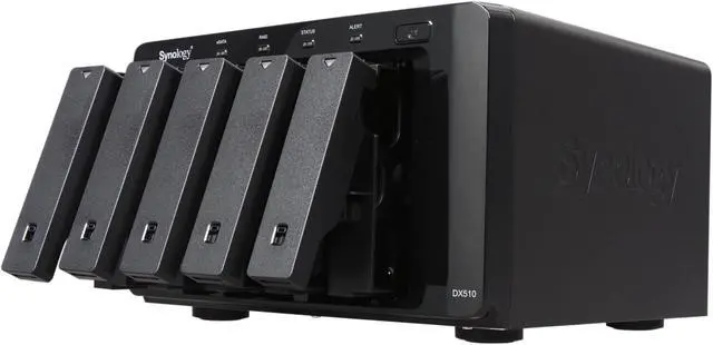 Synology DX510 Expansion Unit for Increasing Capacity of the Synology ...
