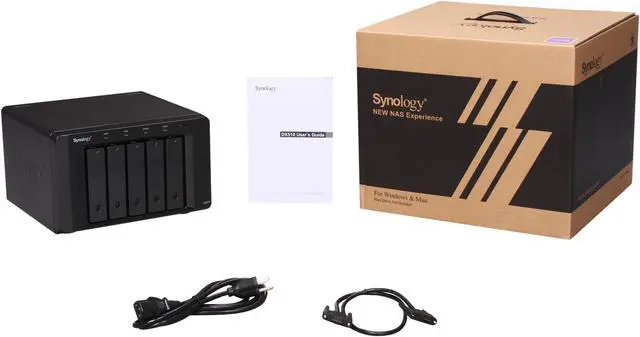 Synology DX510 Expansion Unit for Increasing Capacity of the Synology ...