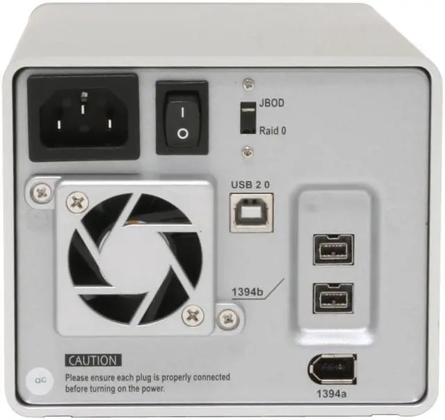 SANS DIGITAL 500GB 7200 RPM 3.5" USB 2.0 / Firewire400 / Firewire800 ...