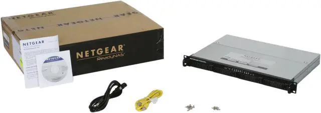 NETGEAR ReadyNAS 1500 1U (4x1TB) w/ 3 yr warranty (RNRX441E-100NAS ...