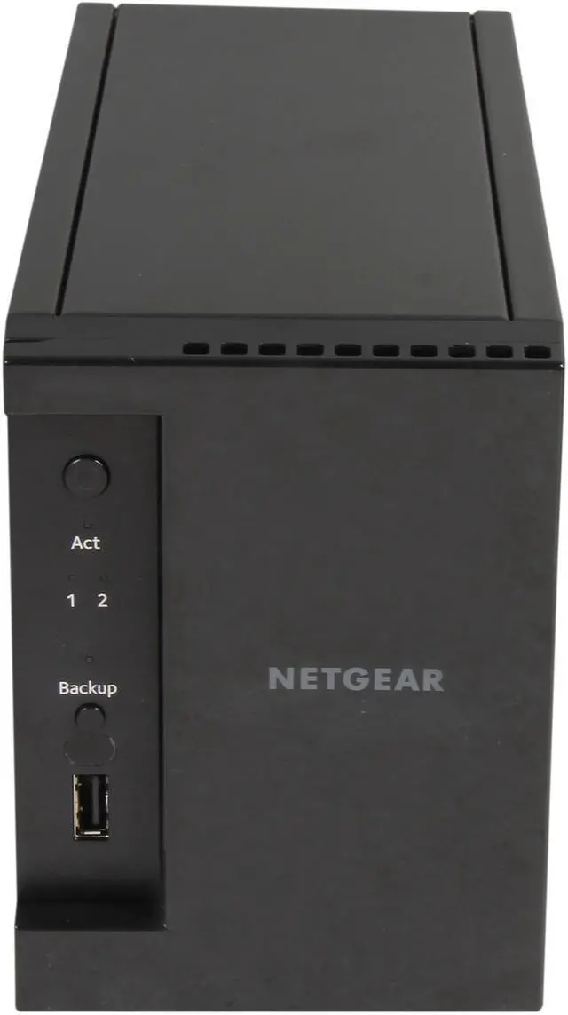 NETGEAR ReadyNAS 102 2-Bay 2TB (2 x 1TB) Network Attached Storage ...