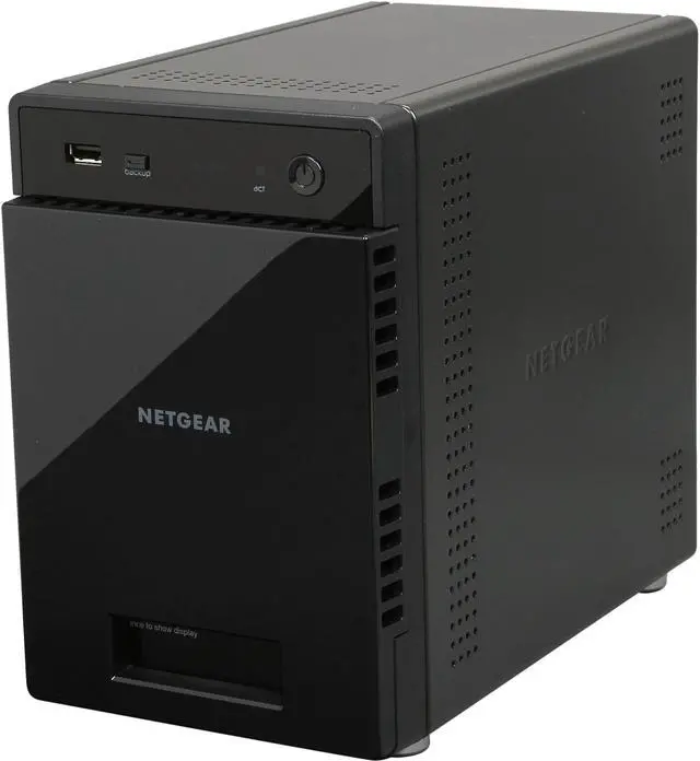 Open Box: NETGEAR ReadyNAS 104 4-Bay Network Attached Storage Diskless ...