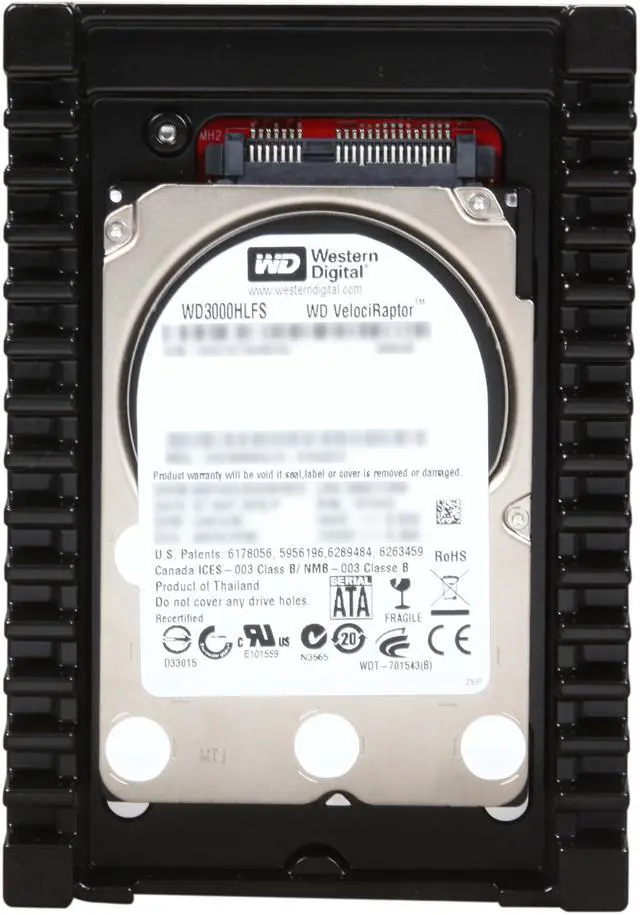 Refurbished: Western Digital WD VelociRaptor RFHWD3000HLFS 300GB 10000 ...