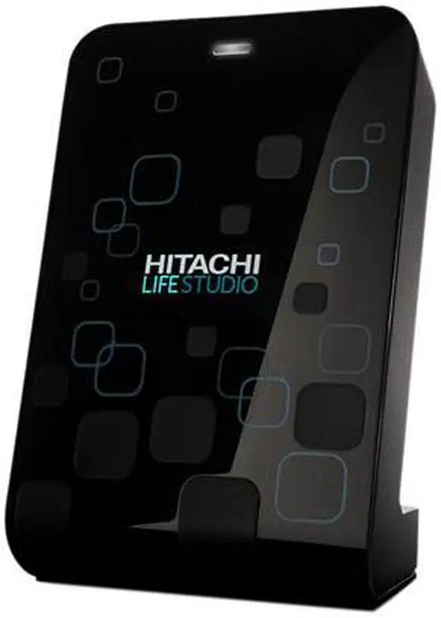 Hitachi GST LifeStudio 500GB USB 2.0 3.5" External Hard Drive Black ...