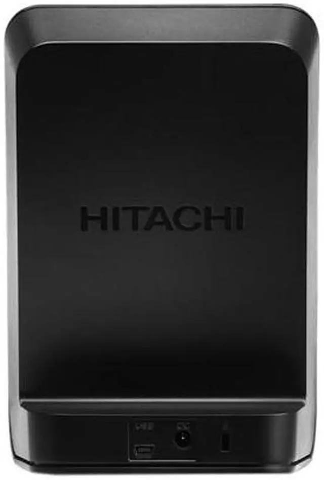 Hitachi GST LifeStudio 1TB USB 2.0 3.5" External Hard Drive Black ...
