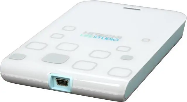 Hitachi GST LifeStudio 500GB USB 2.0 2.5" Portable External Hard Drive ...