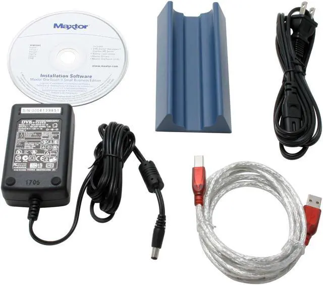 Open Box: Maxtor OneTouch II 200GB native 300GB compressed USB 2.0 3.5 ...