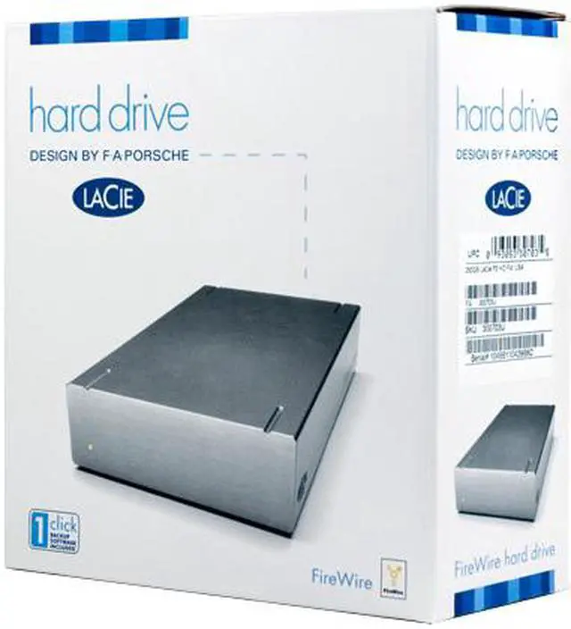 LACIE Design by F.A. Porsche 160GB 7200 RPM 3.5" Firewire400 External ...