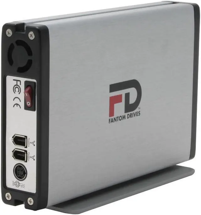 Fantom Drives Titanium 120GB Firewire400 3.5" External Hard Drive ...