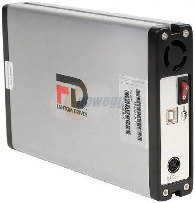 Fantom Drives Titanium 160GB USB 2.0 3.5" External Hard Drive - Newegg.com