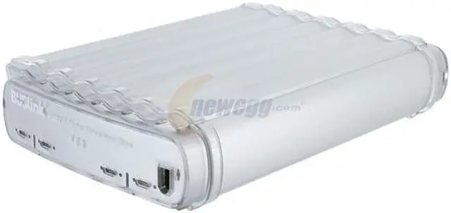 BUSlink 1.5TB USB 2.0 3.5" CipherShield Hardware Encrypted 192-bit Key ...