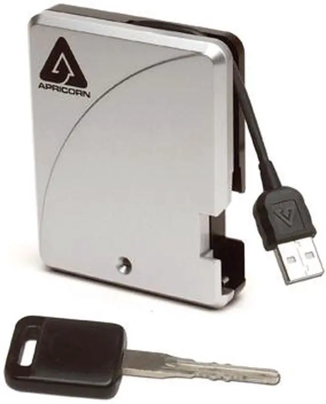 APRICORN Aegis Mini 80GB USB 2.0 1.8" External Hard Drive - Newegg.com