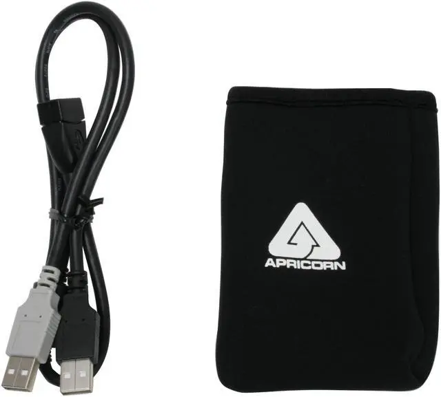 Apricorn 80GB Portable Hard drive w/password protection & 128 BIT AES ...