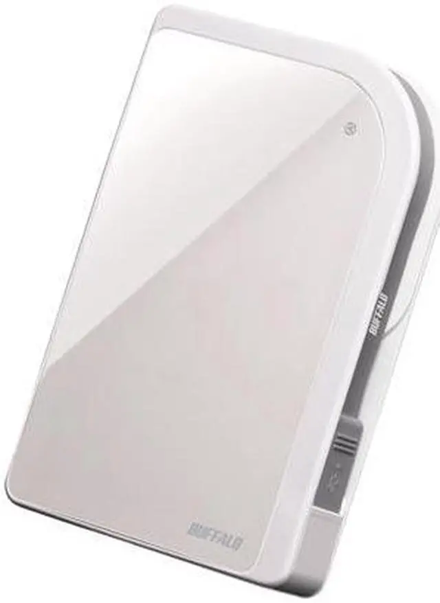 BUFFALO MiniStation Metro 500GB USB 2.0 2.5" Portable Hard Drive White ...
