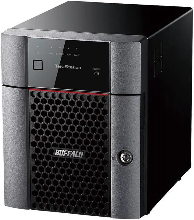 BUFFALO TeraStation Essentials TS3420D2404S 4-Bay NAS 24TB (4x6TB) with Hard Drives Included ...