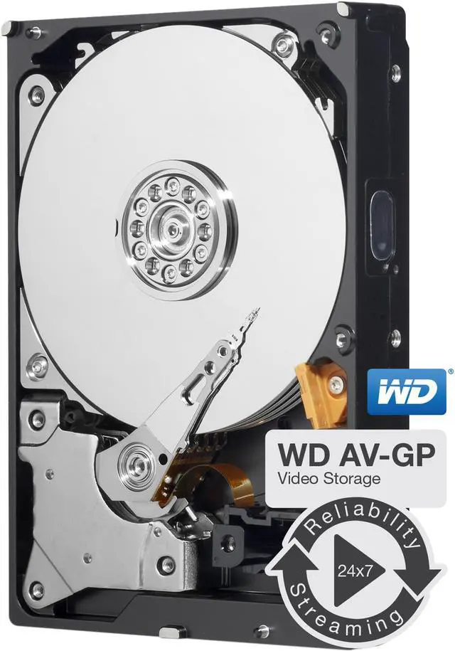 Western Digital AV-GP WD5000AUDX 500GB IntelliPower 32MB Cache SATA 6.0Gb/s 3.5" Internal Hard ...