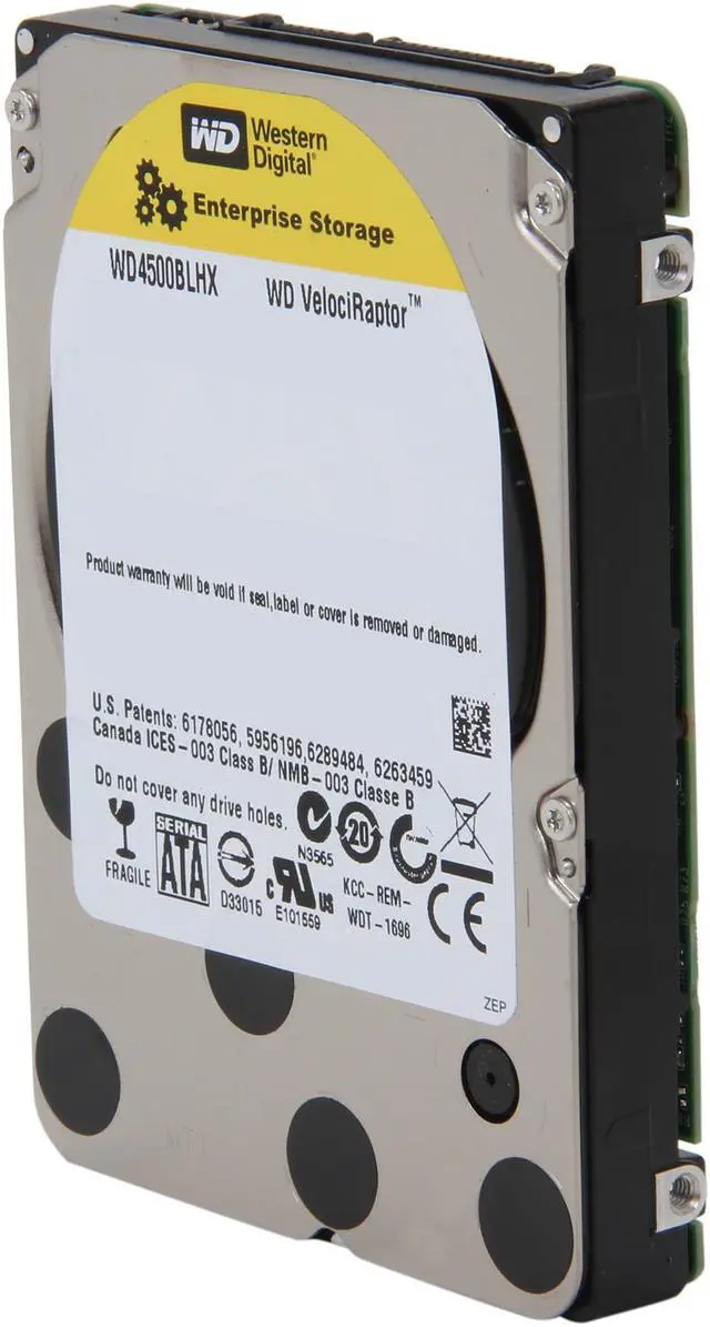 Refurbished: WD WD VelociRaptor WD4500BLHX 450GB 10000 RPM 32MB Cache ...