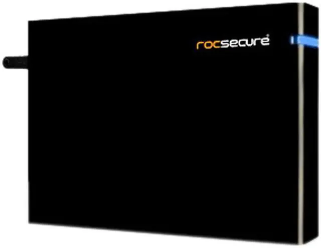 Rocstor Commander 3F 2 TB 3.5' External Hard Drive - Black - Newegg.com